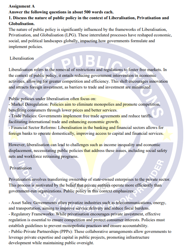 BPAC 106 IGNOU Solved Assignments 2024-25 (English) PDF Download – IGNOU Galaxy