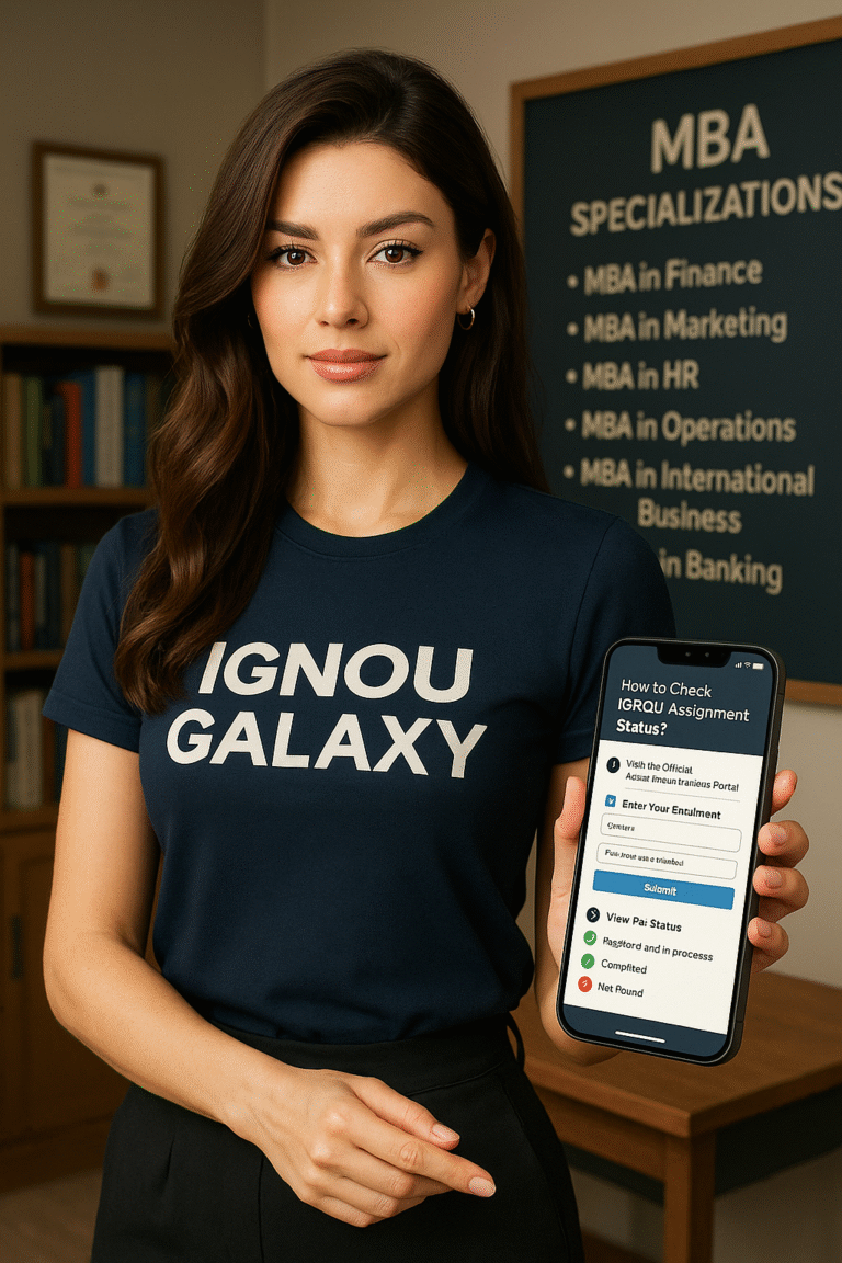 IGNOU MBA 2025-26 : Admission, Fees, Eligibility, Specialisations & Career Scope