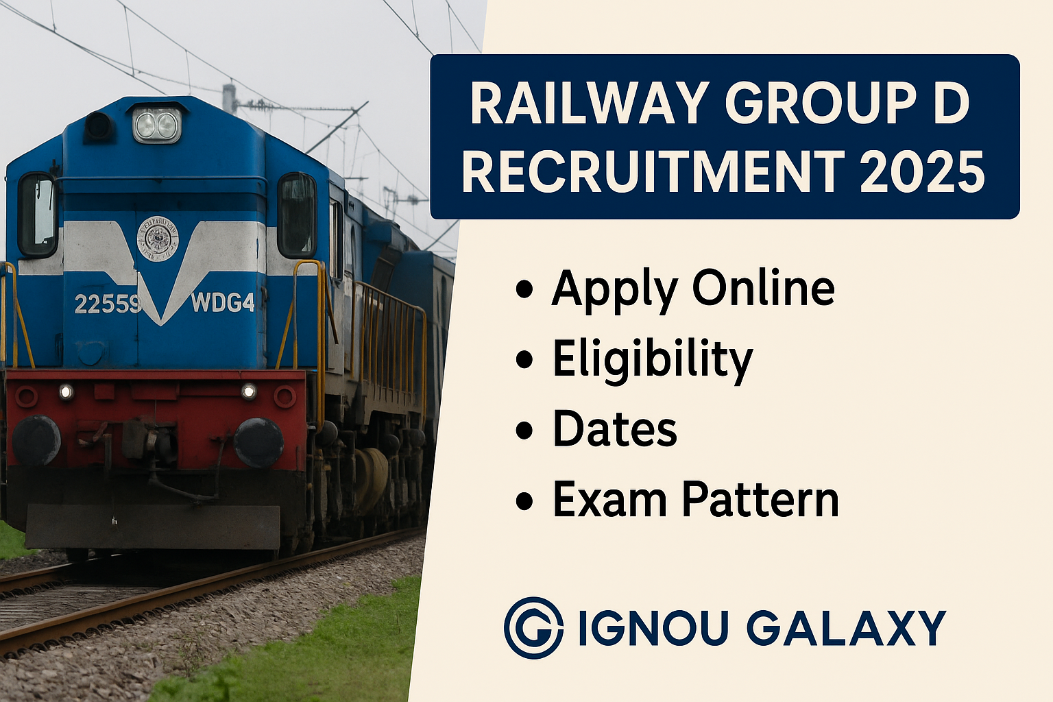 Railway Group D Recruitment 2025 – Apply Online.