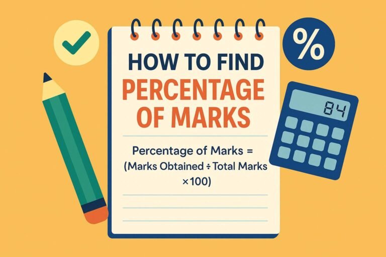 How to Find Percentage of Marks – Easy Formula - IGNOU Galaxy
